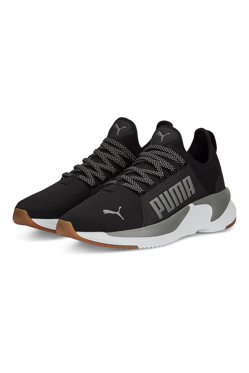Puma, Pantofi cu logo pentru alergare Softride Premier, Negru stins, 7 ...