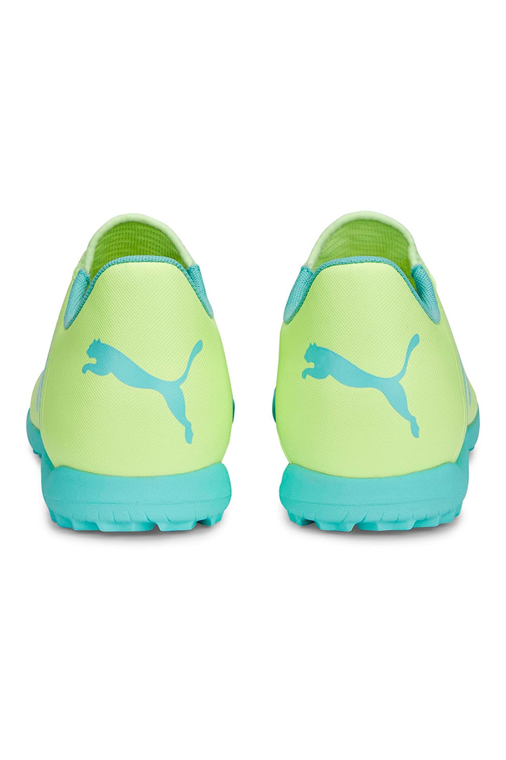 Puma, Pantofi slip-on pentru fotbal Future Play, Verde lime, 7 - eMAG.ro