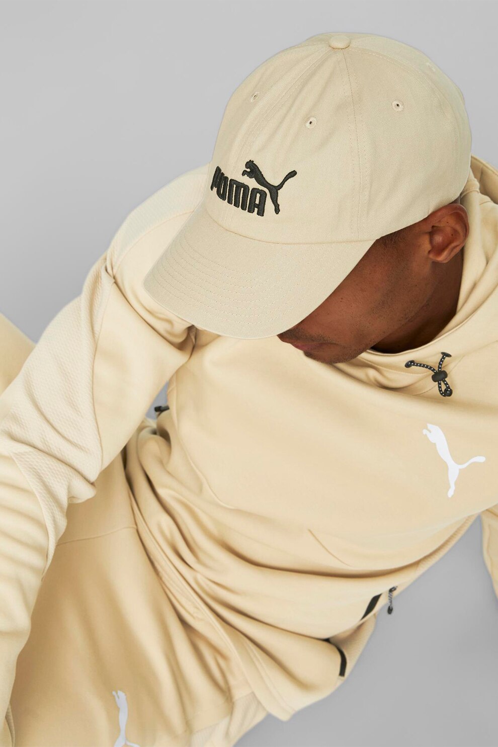 Puma, Sapca cu broderie logo Essentials No.1, Bej deschis - eMAG.ro