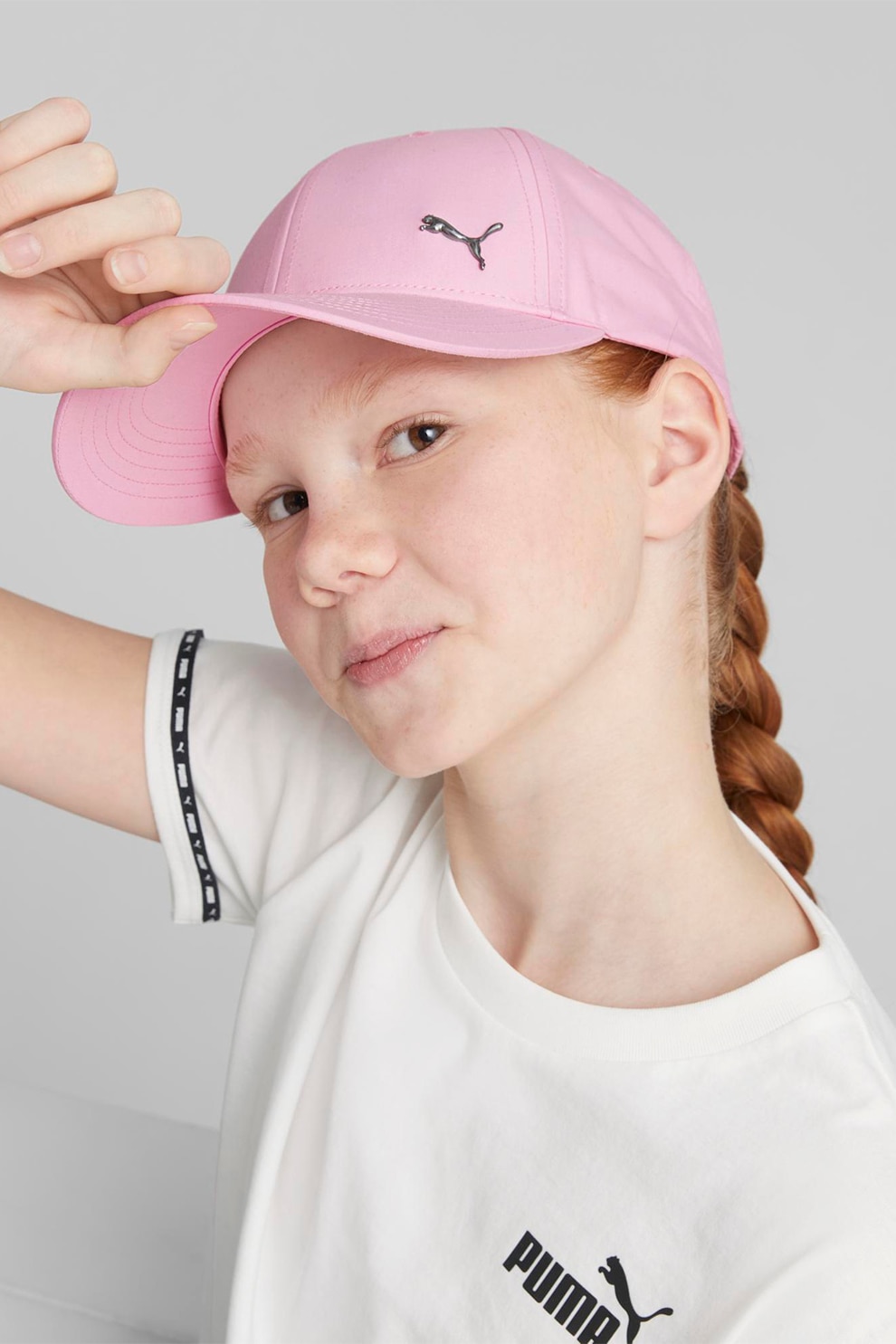 Puma, Sapca cu detaliu cu logo metalic, Roz deschis - eMAG.ro