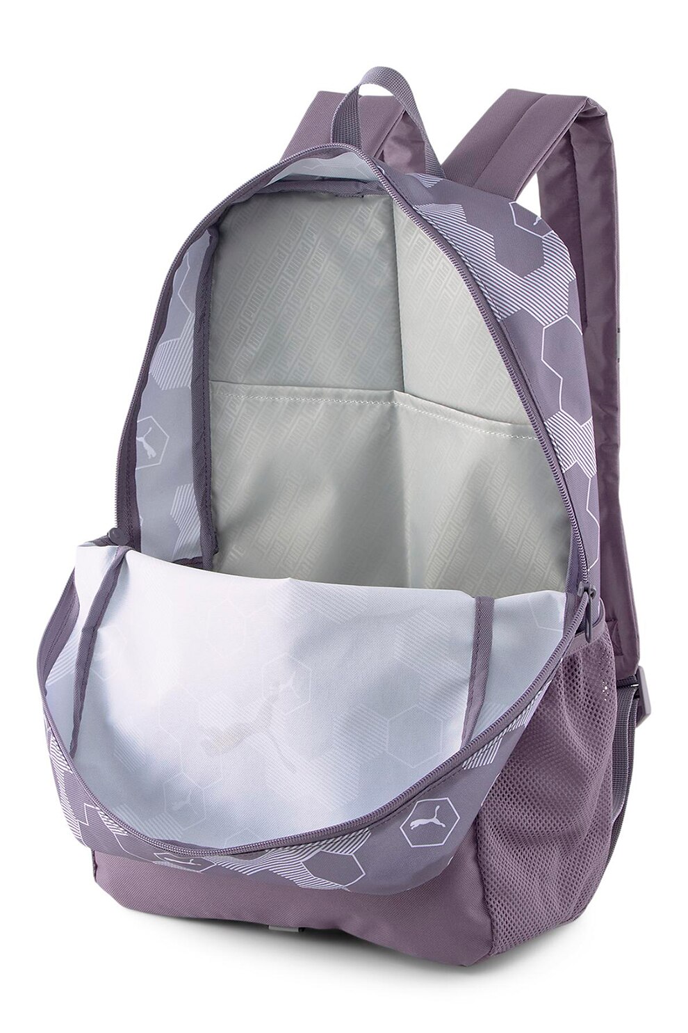 Puma, Rucsac cu model Beta - 20 L, Violet, Gri carbune - eMAG.ro