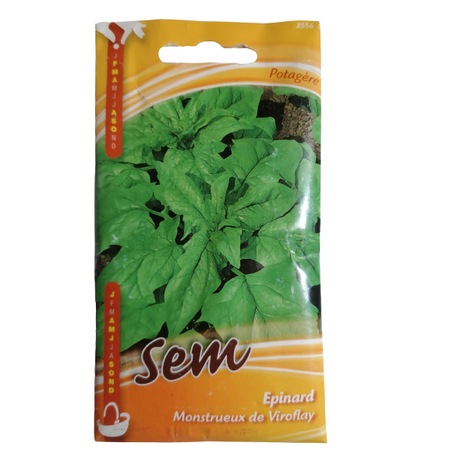 Seminte spanac Sem Epinard Monstrueux de Viroflay 10gr - eMAG.ro