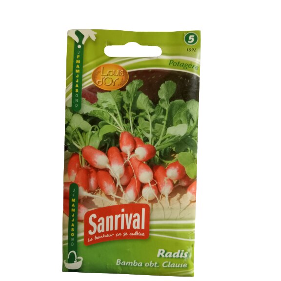 Seminte ridichi Sanrival Radis Bamba obt Clause 8 gr - eMAG.ro