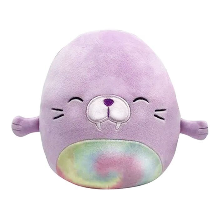 Jucarie de plus Squishmallows, rou foca, 20 cm, mov - eMAG.ro