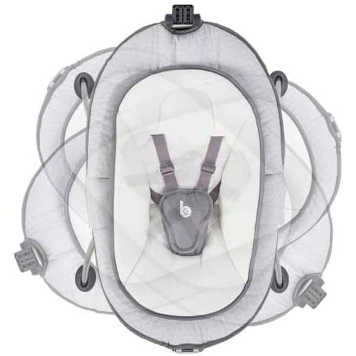 Hamac pentru Bebelusi Babymoov Swoon Up Gri Rotativ 360 Grade - eMAG.ro