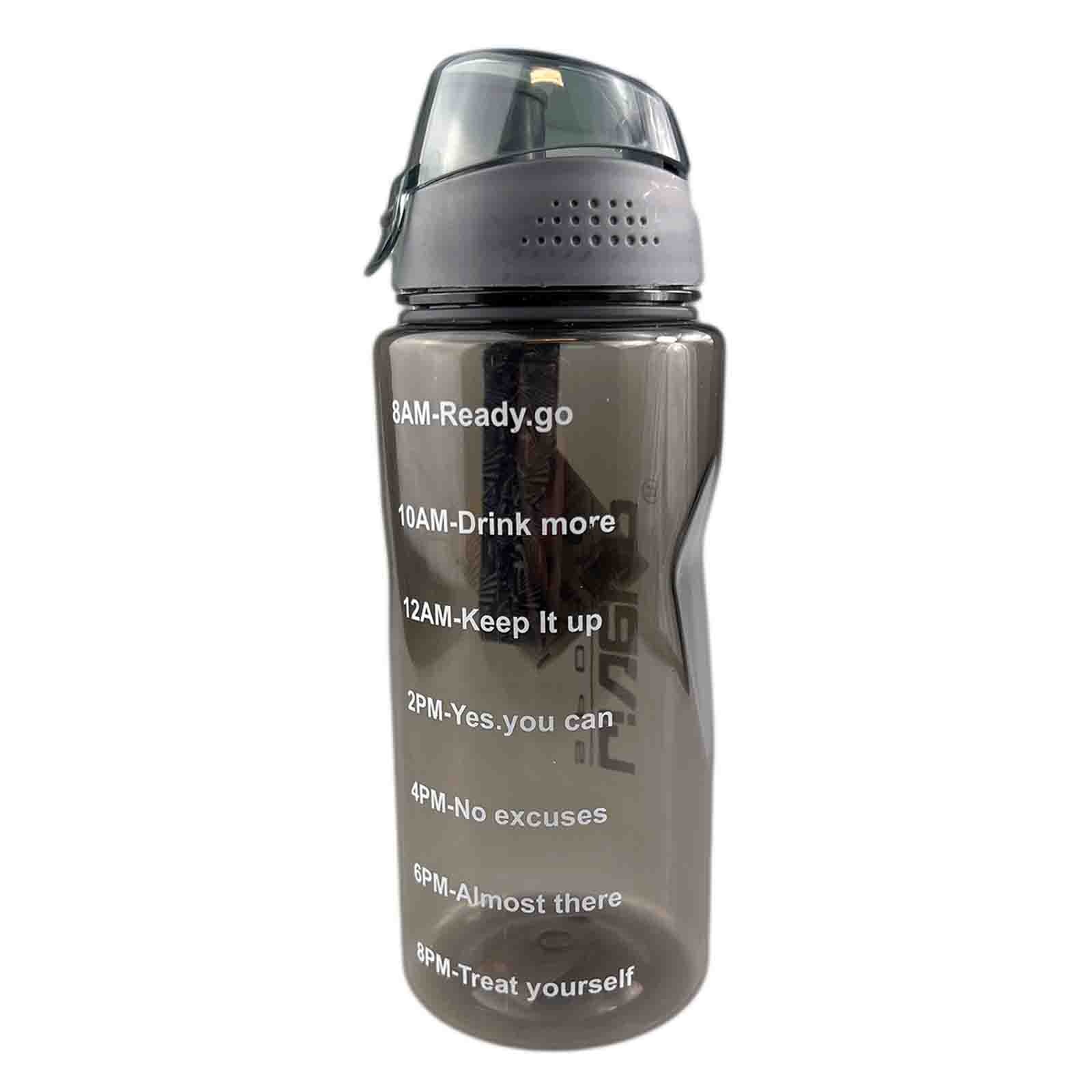 Sticla de apa motivationala, 600 ml, reutilizabila, portabila - eMAG.ro