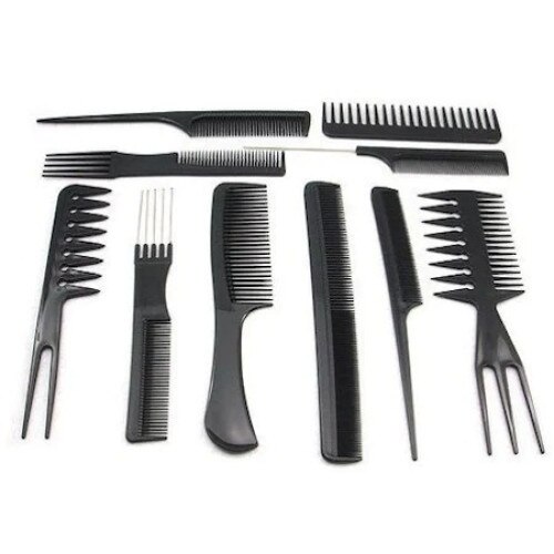 Set 10 piepteni profesionali, coafura si frizerie - eMAG.ro