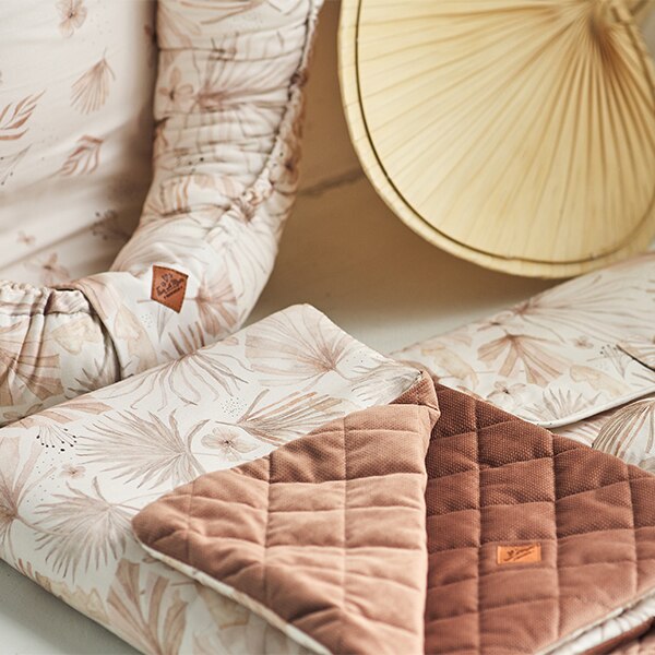 Patura copii, Fun with Mum, Catifea/Bumbac, Model Boho, 100 x 135 cm ...