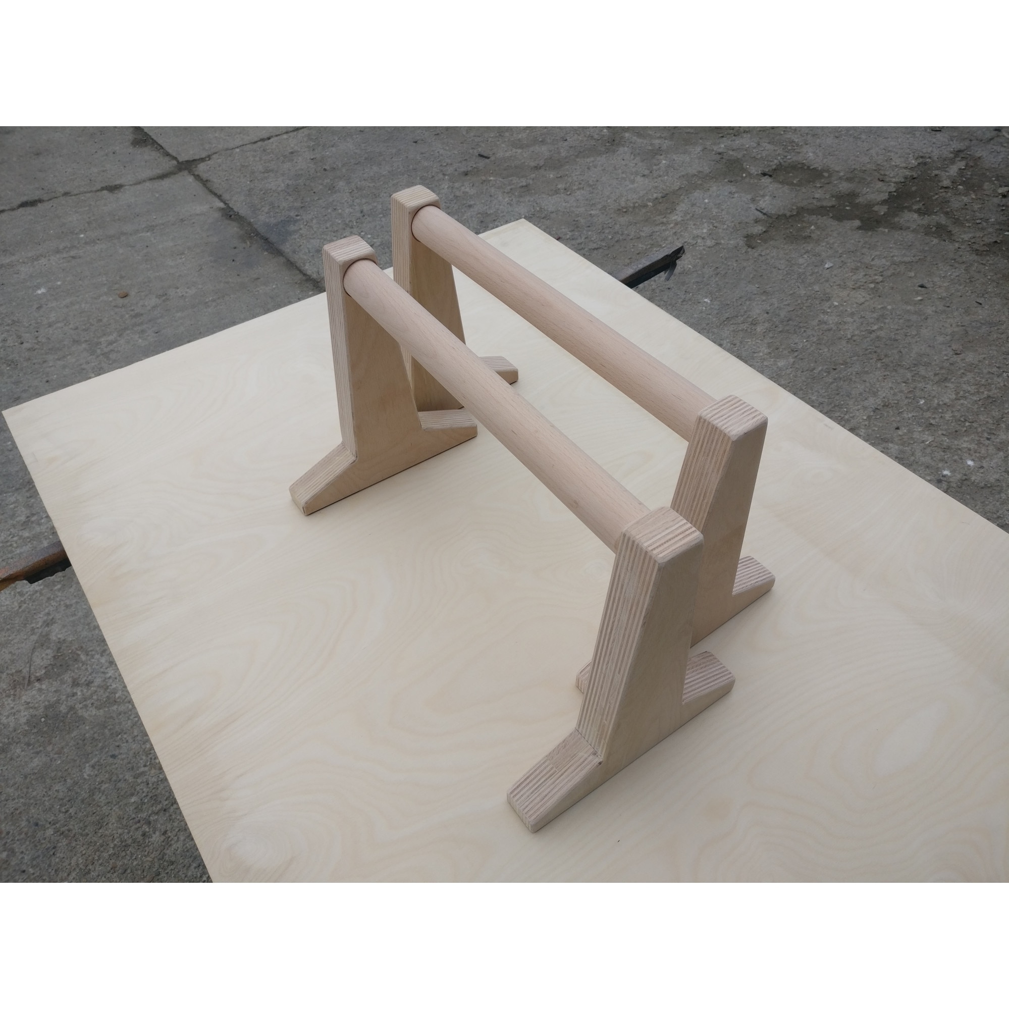 Set 2 bare paralele din lemn, parallettes, pentru Yoga, gimnastica ...