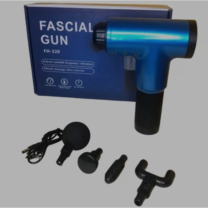 Aparat de masaj Gun cu 4 capete pentru dureri musculare si reumatism ...