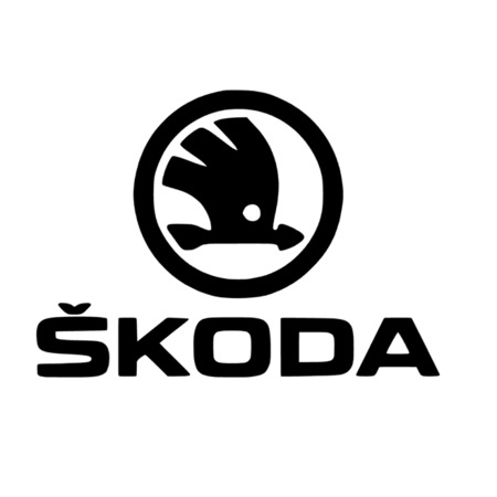 Sticker Skoda - Logo Dimensiune 20 cm Culoare Negru - eMAG.ro