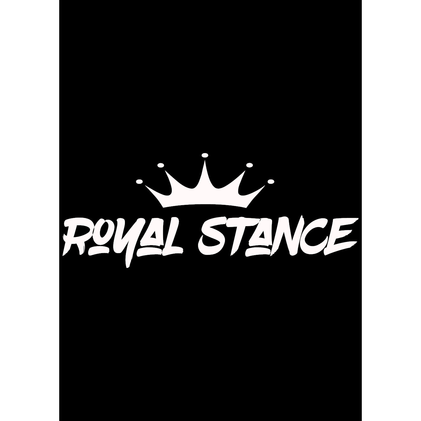 Sticker, Royal Stance, Alb, 40cm - eMAG.ro