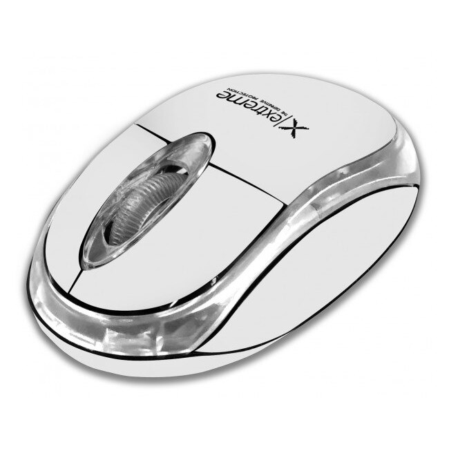 Mouse Extreme, Wireless, 1000 DPI, Alb - eMAG.ro