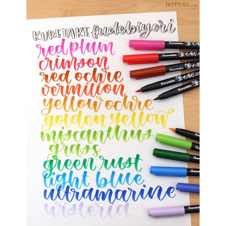 Set markere pentru scris de mana, Zola®, schite si caligrafii, 30 ...