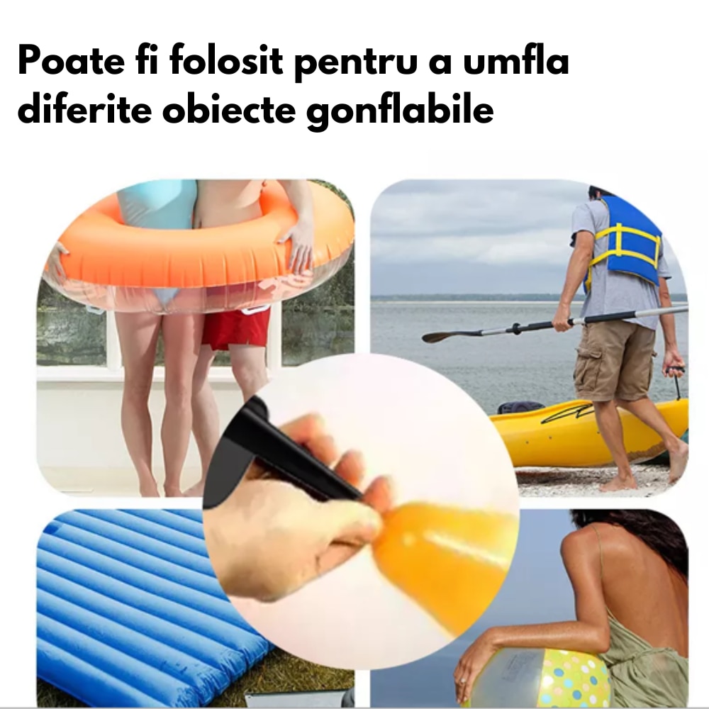 Suflanta aer, pentru indepartare praf PC, Par de animale, Tastatura ...