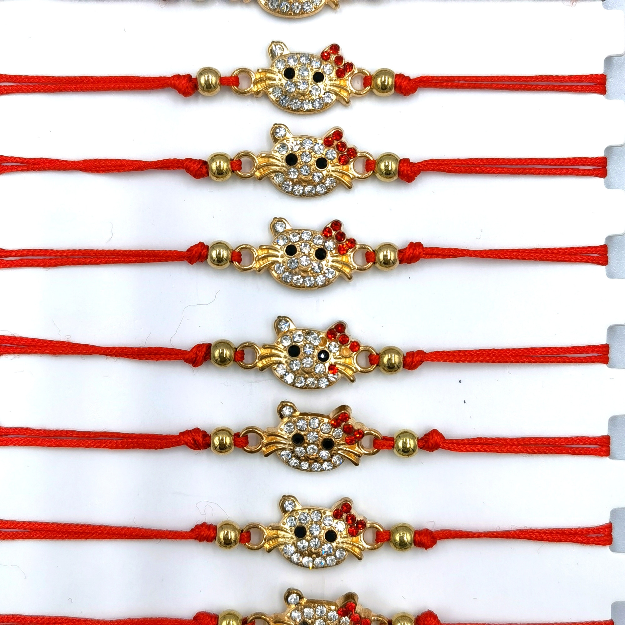 Set 12 bratari martisoare, NEVERMORE, Pisica draguta, Marime reglabila ...