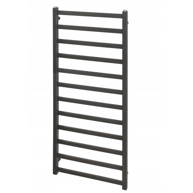Radiator baie, Radeco, 122.5 x 53 cm, Negru - eMAG.ro