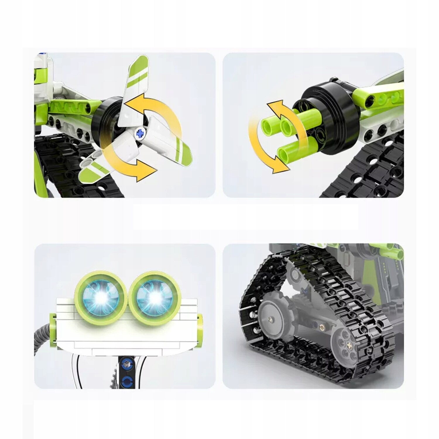 Set Constructie Robot Inteligent, 434 Piese, cu Aplicatie si Consola ...