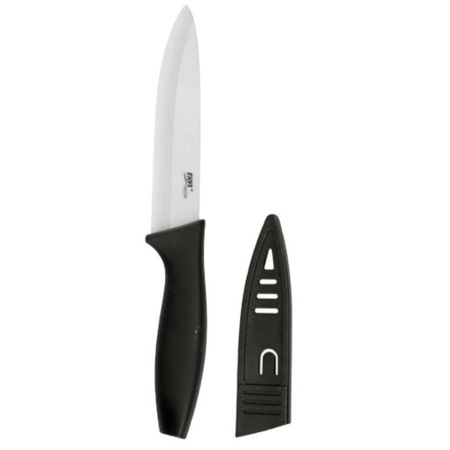 Cutit universal, Ravi, 13cm, Ceramic/Plastic, Argintiu/Negru - eMAG.ro