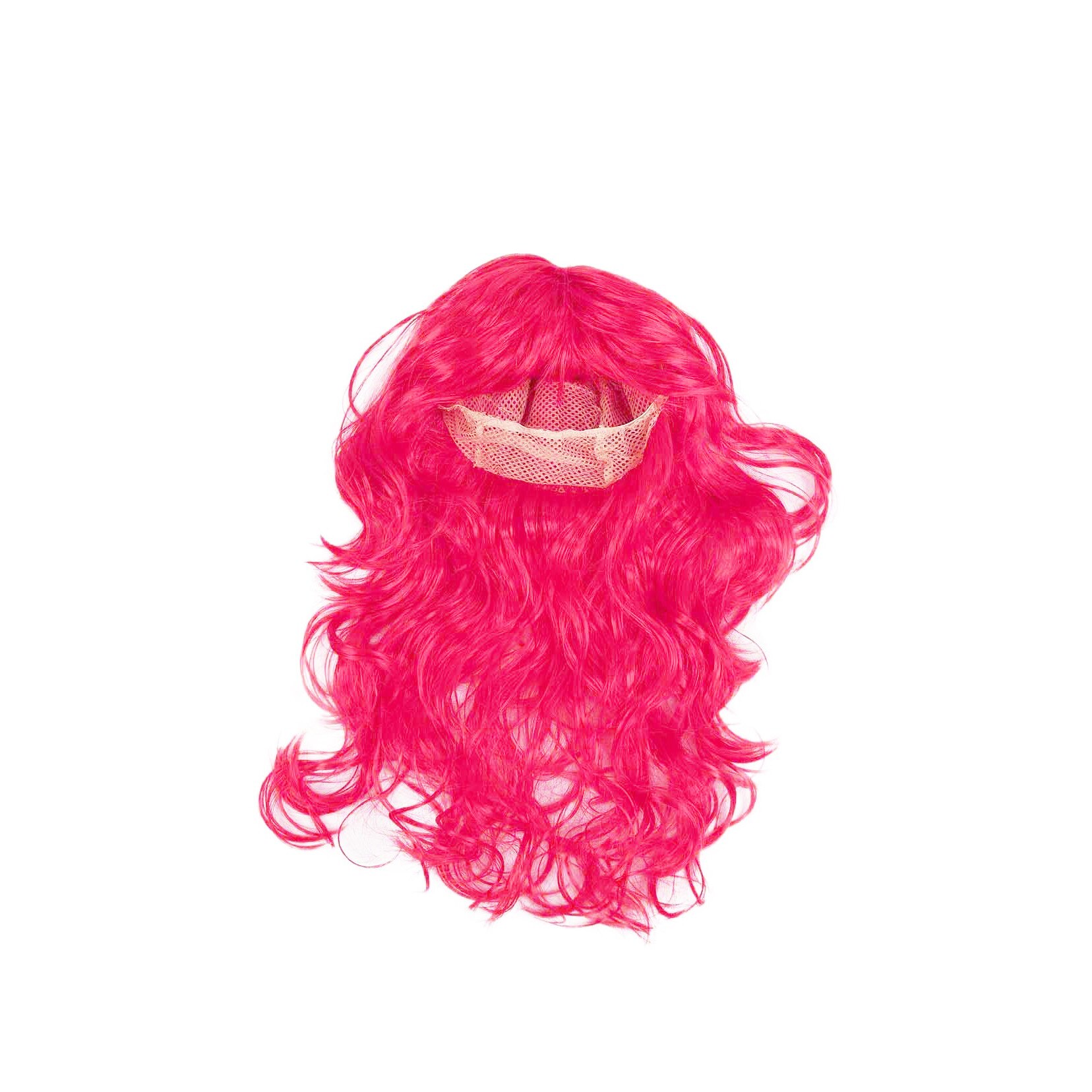 Peruca lunga, creata, pink, Vivo - eMAG.ro