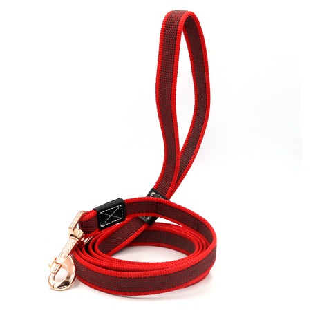 Lesa caine antiderapanta 2m x 20mm, Rosie, textil cauciucat cu maner ...