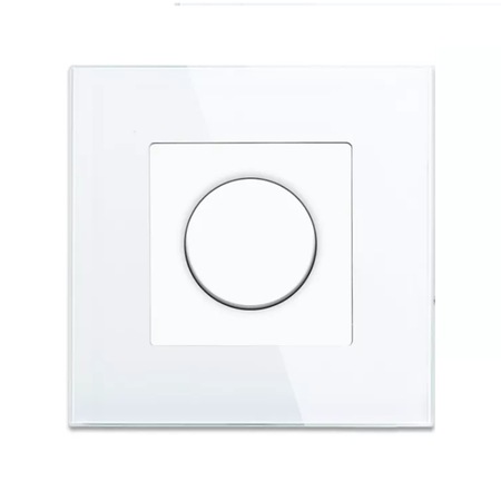 Intrerupator Dimmer Cu Rama din Sticla Incastrata, Standard European ...