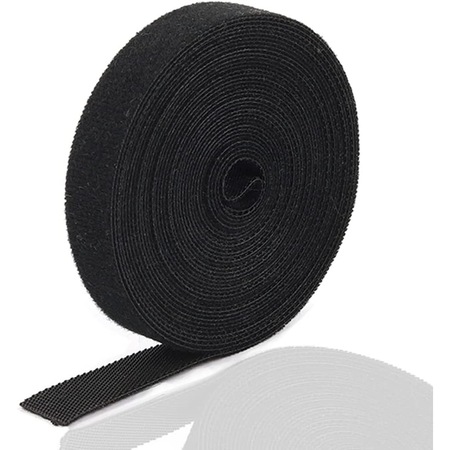 Banda tip velcro cu scai, AEYTLOI, Multifunctionala, 2x500cm, Negru ...