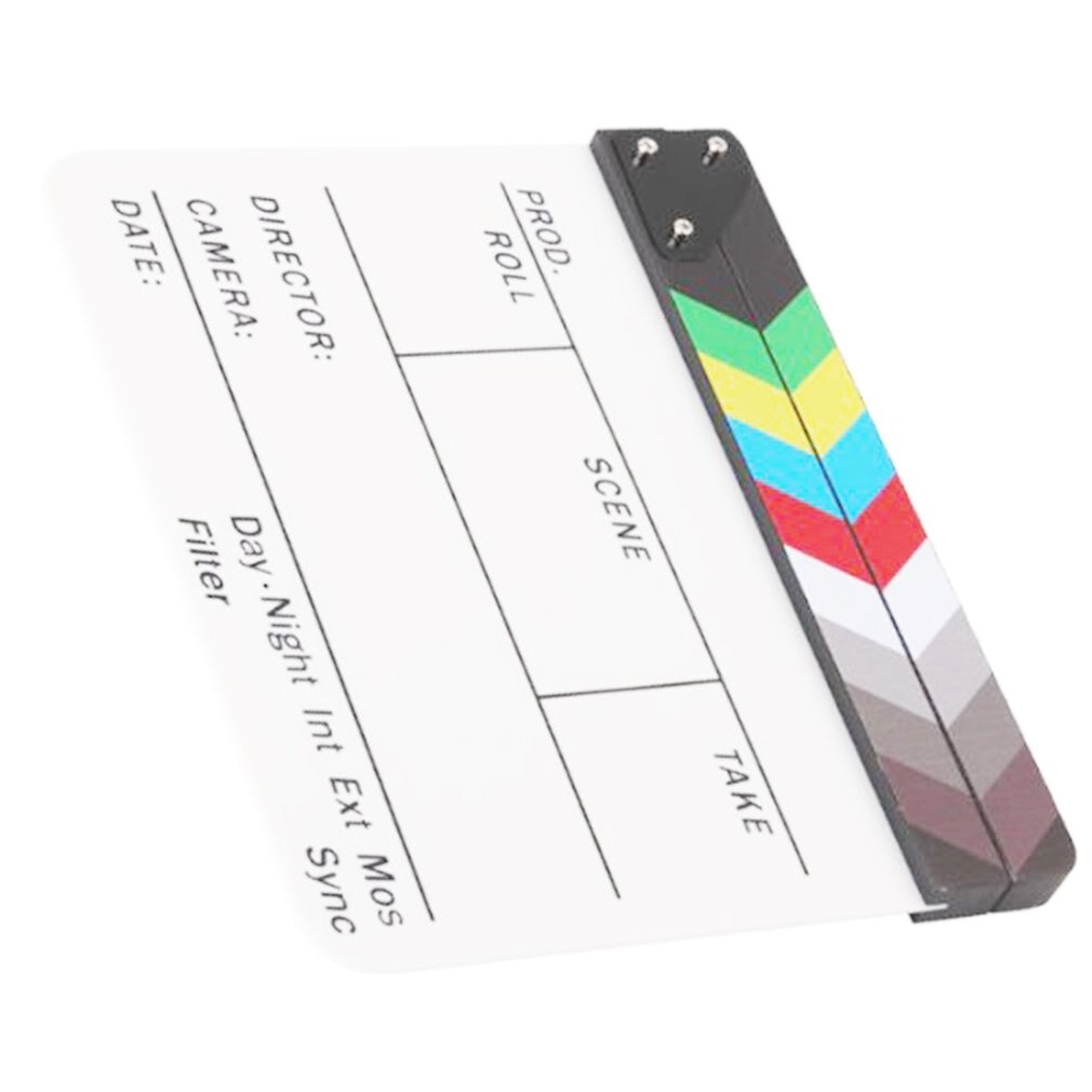 Clacheta filmare clapperboard pentru studio de filmare, 30x25cm ...
