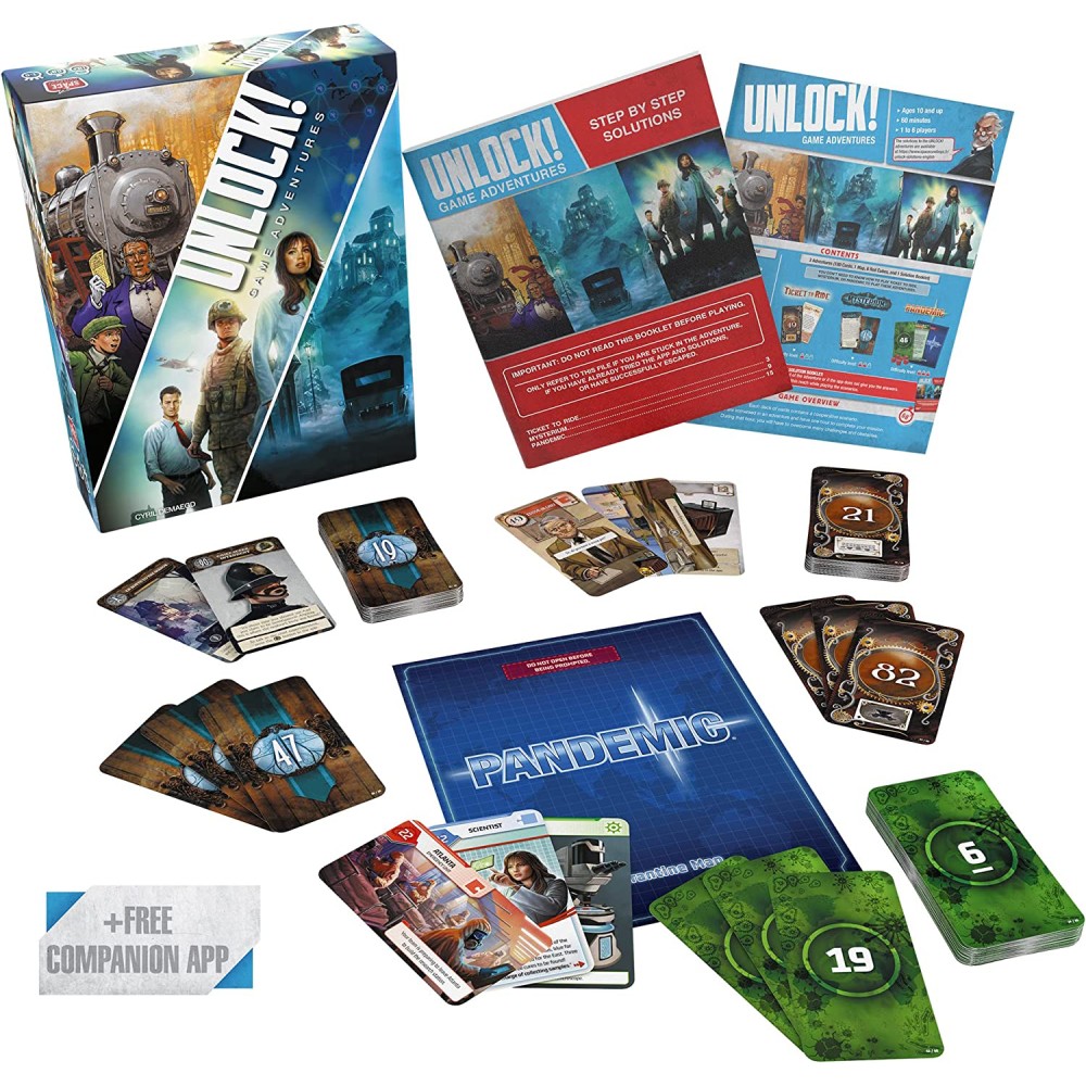Joc de Societate Unlock 10 Game Adventures - eMAG.ro