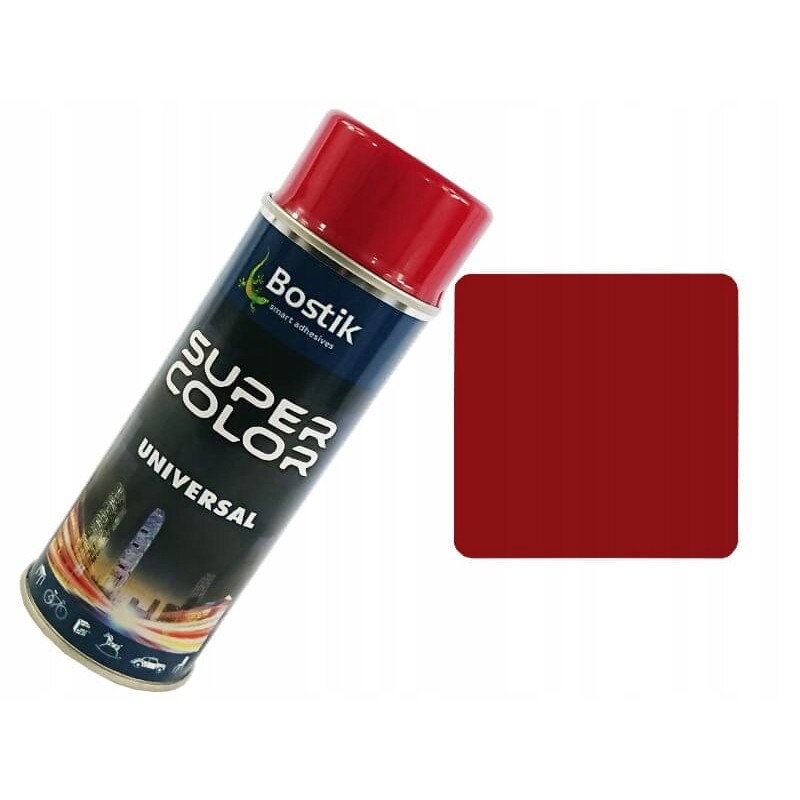 Spray vopsea, Super Color, 400 ml, Rosu - eMAG.ro