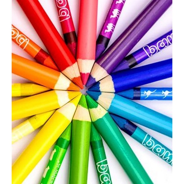 Set 24 creioane, ST.Right, Multicolor - eMAG.ro