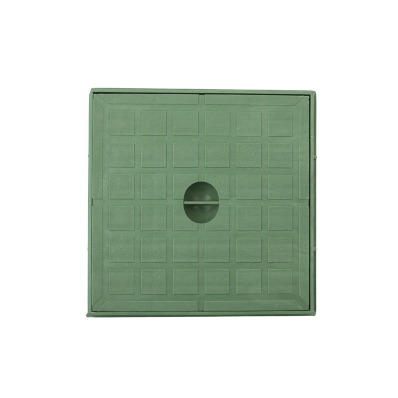 Rama cu capac 30x30 cm, din polipropilena verde - eMAG.ro