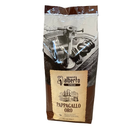 Cafea boabe premium Pappagallo Oro saculet 1kg B3 Caffe Alberto - eMAG.ro