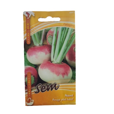 Seminte ridichi Sem Navet Rouge Plat Hatif 4 gr - eMAG.ro