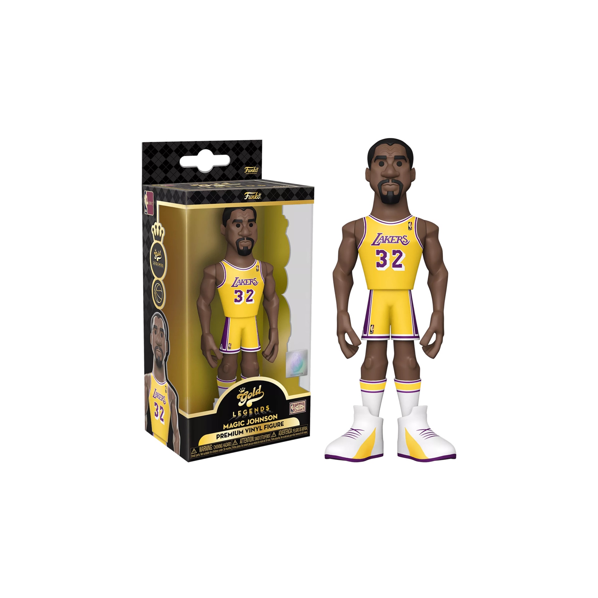 Figurina Funko Gold Nba Lakers Magic Johnson 13cm - eMAG.ro