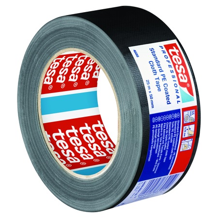 Banda adeziva tesa® Professional 4688 textila cu insertii PE, 25m x ...