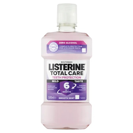 Apa de gura, Listerine, Total Care Mild Taste, 500 ml - eMAG.ro