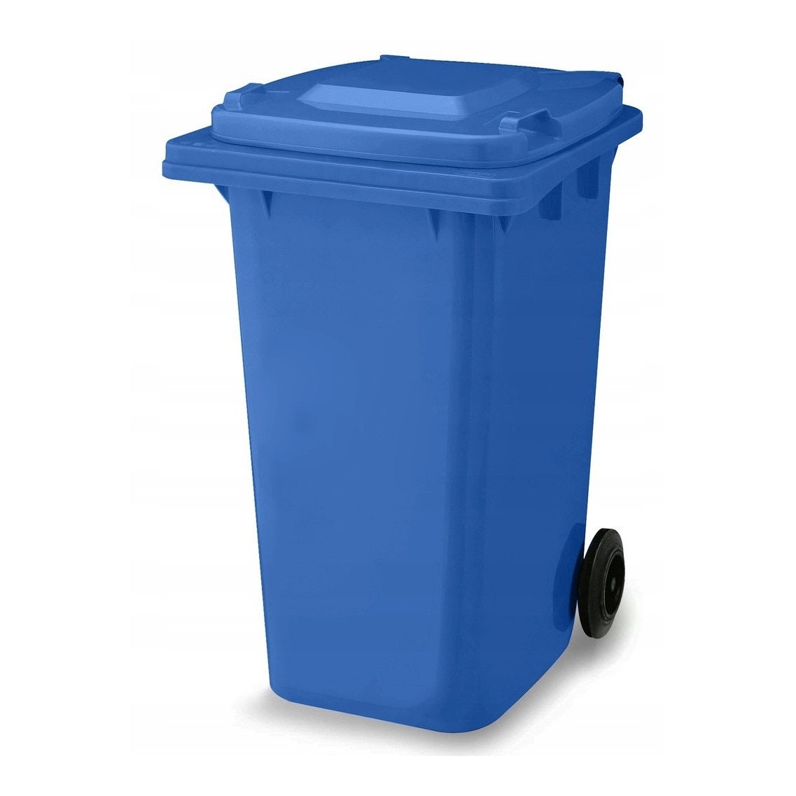 Cos de gunoi, PSB, Plastic, 120 l, 47 x 55 x 95 cm, Albastru - eMAG.ro