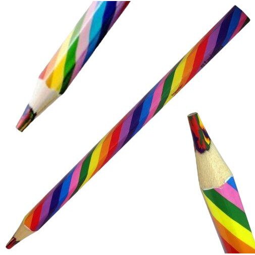 Creion colorat, BTS, Lemn, Multicolor - eMAG.ro