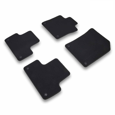 Set 4 covorase Volvo, XC60, Velur, Gri grafit - eMAG.ro