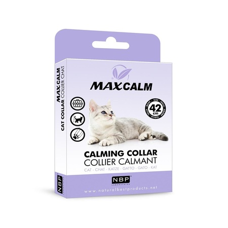 Zgarda calmanta pentru pisica, Max calm, 42cm - eMAG.ro