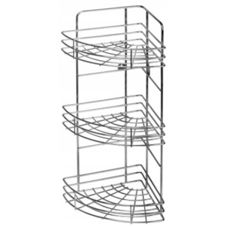 Raft pentru baie, Galicja, Colt de dus, 3 niveluri, 47 x 20 cm ...