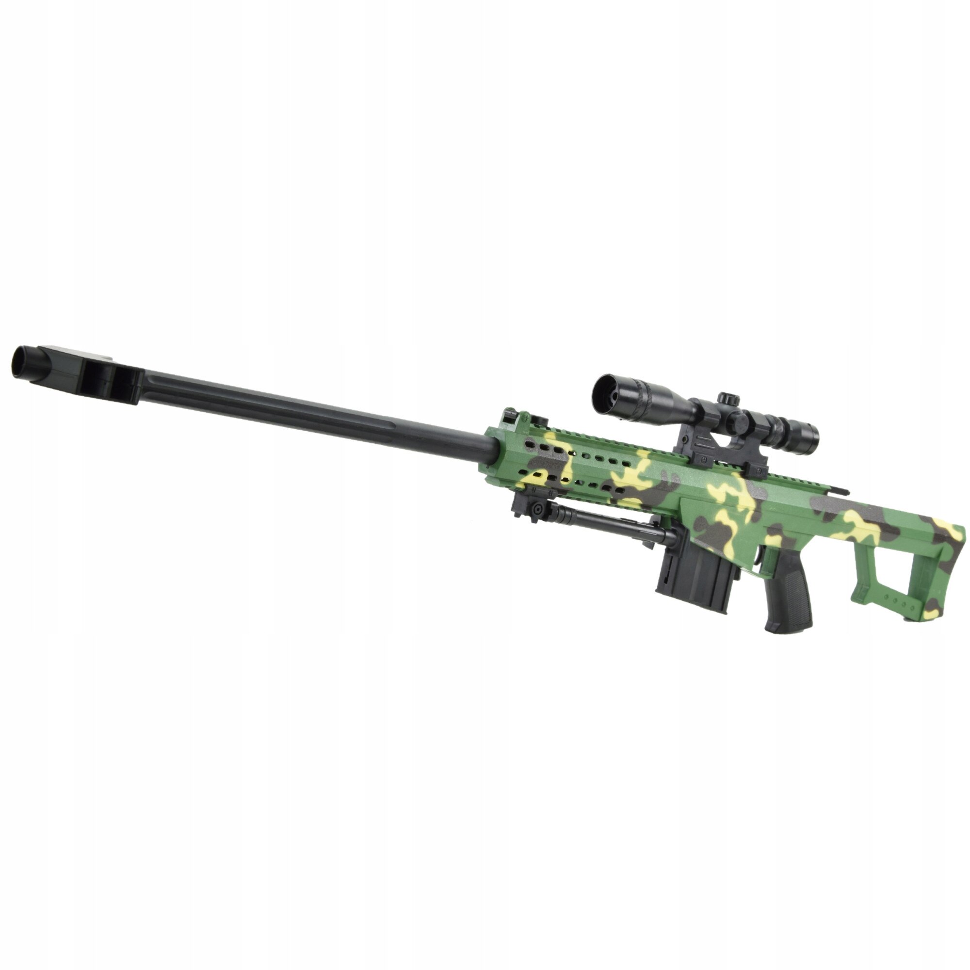 Pusca de jucarie cu suport pentru bile, plastic, replica, 6 mm, Moro ...