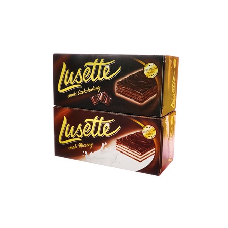 Napolitane, Lusette, Ciocolata, 18 buc, 50 g - eMAG.ro