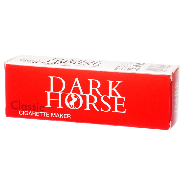 Aparat de rulat tigari, Dark Horse, Rosu - eMAG.ro