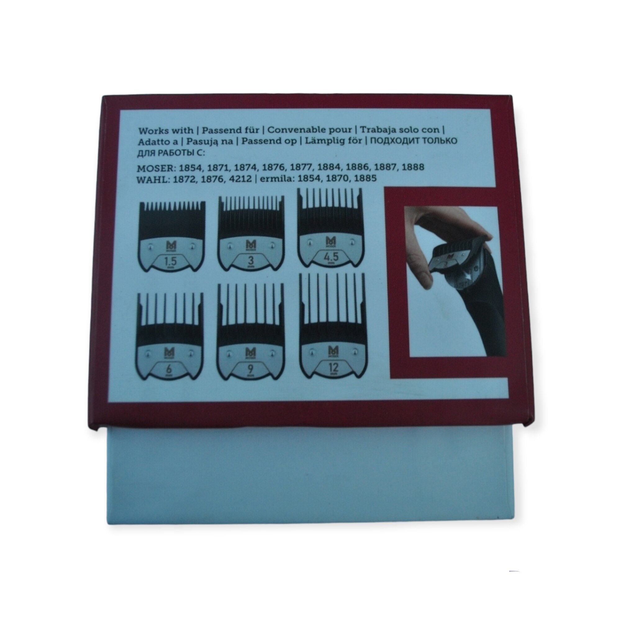 Set piepteni magnetici Premium Moser 1801-7000 - eMAG.ro
