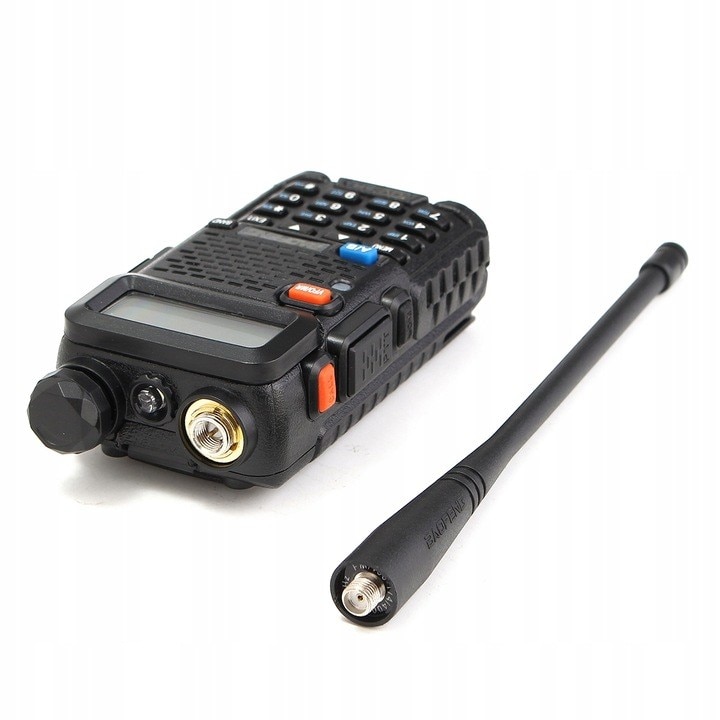 Радиостанция UV-5R, Baofeng, 1800mAh, Черна - eMAG.bg