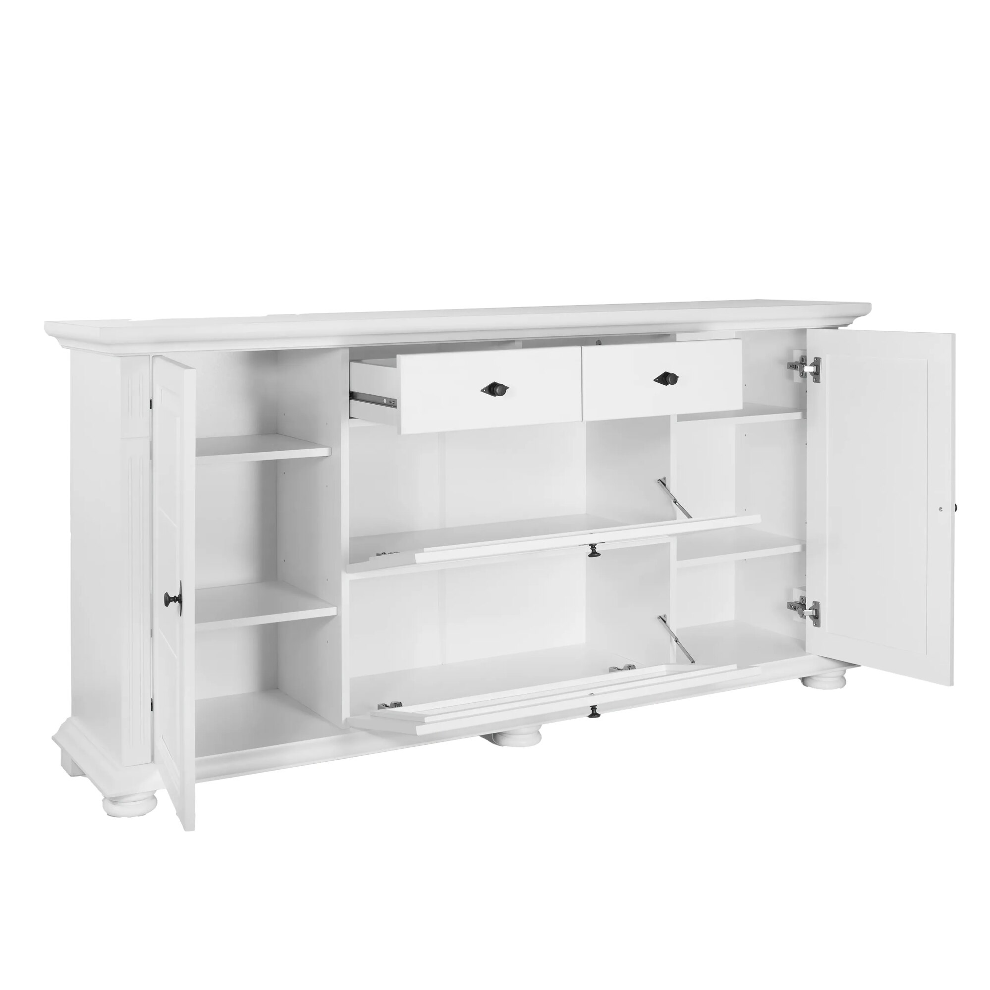 Comoda Maria lemn masiv 175 x 41 x 91 cm - eMAG.ro