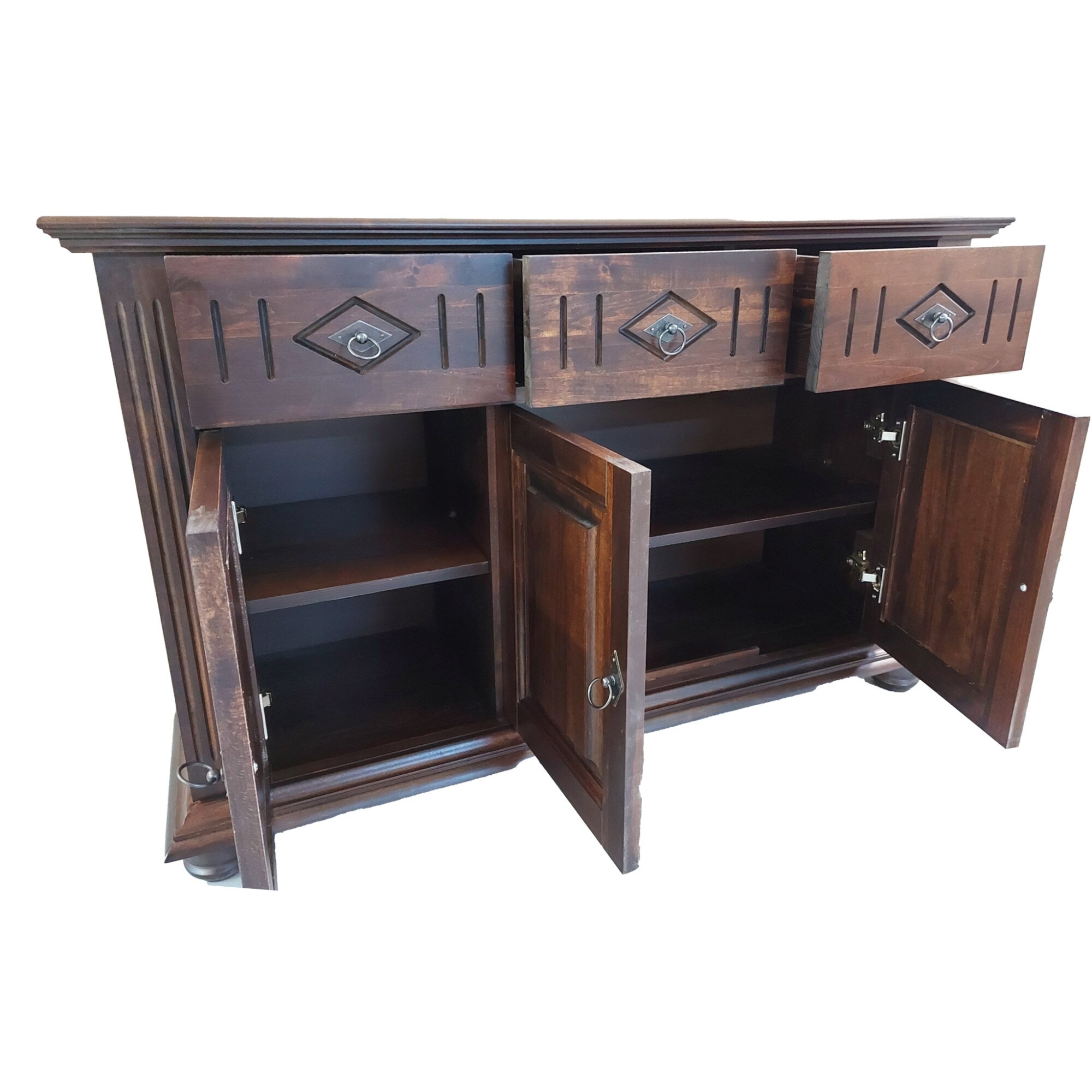 Comoda Adele Lemn Masiv, Maro, 114.4 x 41.4 x 74.2 cm - eMAG.ro