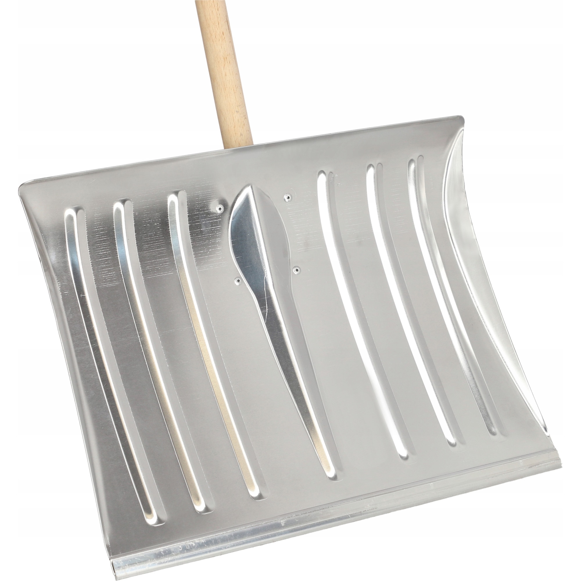 Lopata pentru zapada, Kotarbau, Lemn/Aluminiu, Argintiu - eMAG.ro